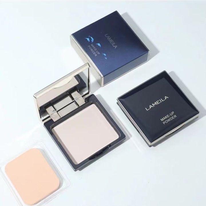 Lameila Whitening Pressed Powder Waterproof Oil Control Concealer ...