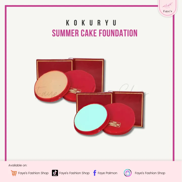 Kokuryu Summer Cake Foundation | Lazada PH