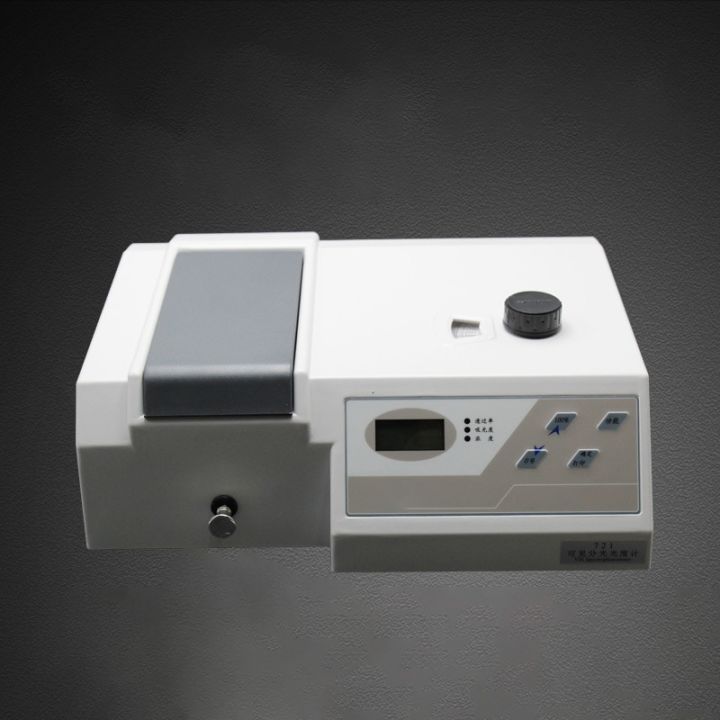 721 Visible Spectrophotometer Wavelength Range 350-1020nm UV Tester ...
