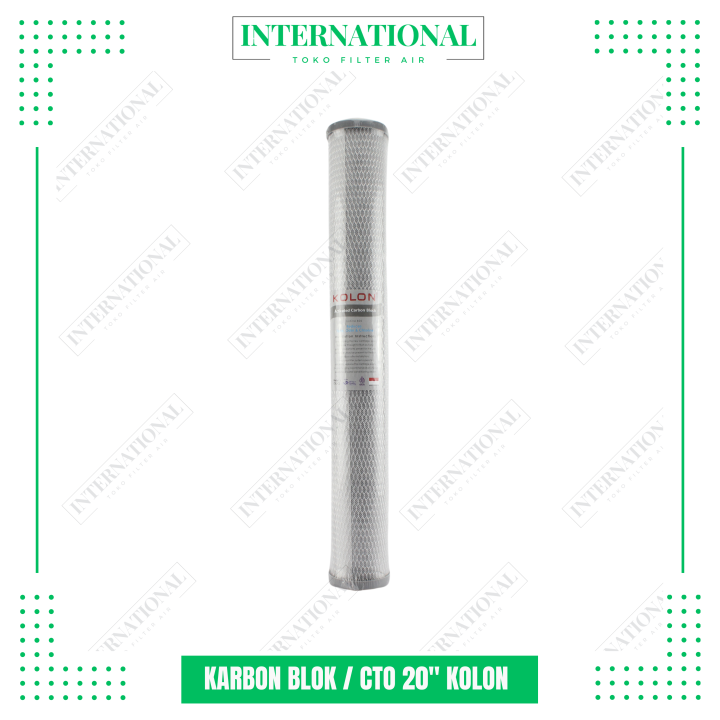 Cartridge Filter Air 20 Inch / Filter 20 Inch CTO / Karbon Blok 20 inch ...