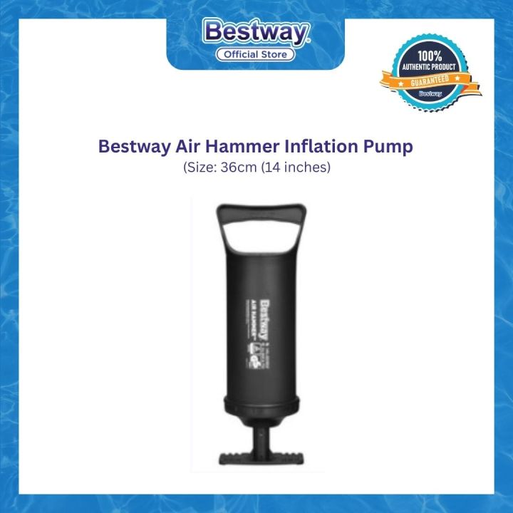 Bestway Camping Air Hammer Inflation Pump (14 inches) | Lazada PH