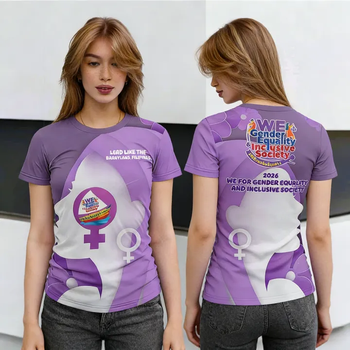 2026 National Women's Month ASEAN Uniform T-Shirt Sublimation T-Shirt ...