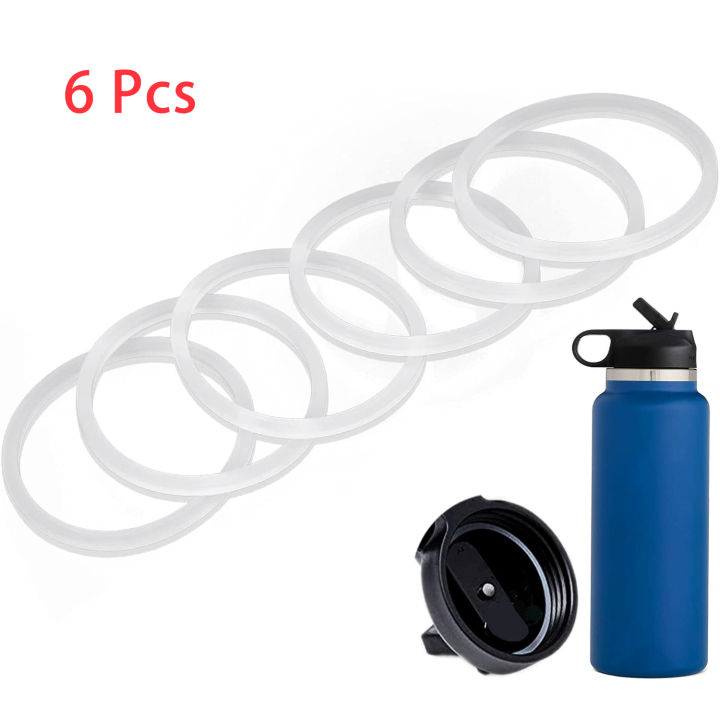6 PCS Replacement O Ring for Hydro Flask Wide Mouth Coffee Lid, Rubber ...