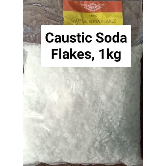 CAUSTIC SODA FLAKES (Sodium Hydroxide) 1kg/pack | Lazada PH