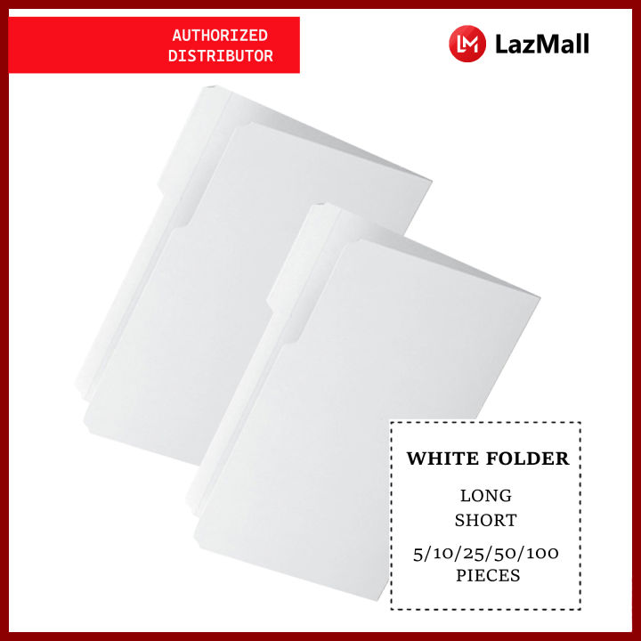 White Folder Long and Short Size | Lazada PH
