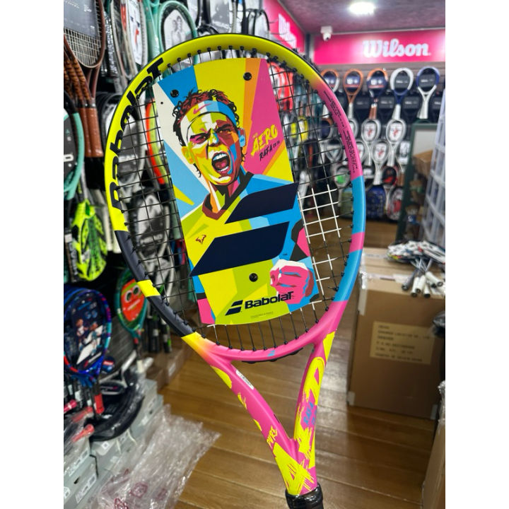 Children's tennis racket BABOLAT PURE AERO RAFA JUNIOR 26 RACKET ...