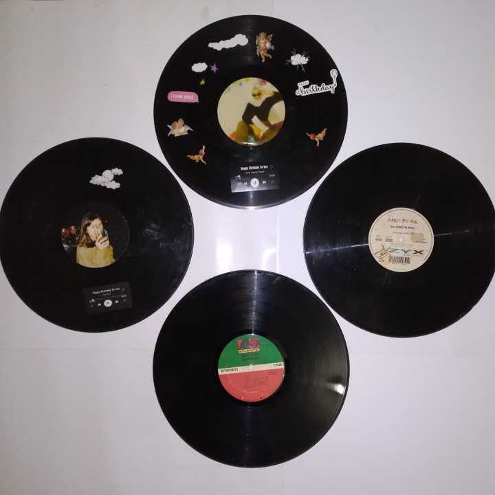 Collin.Shop Hanya Kaset Vinyl/Kaset Piringan Hitam Aesthetic Ukuran ...