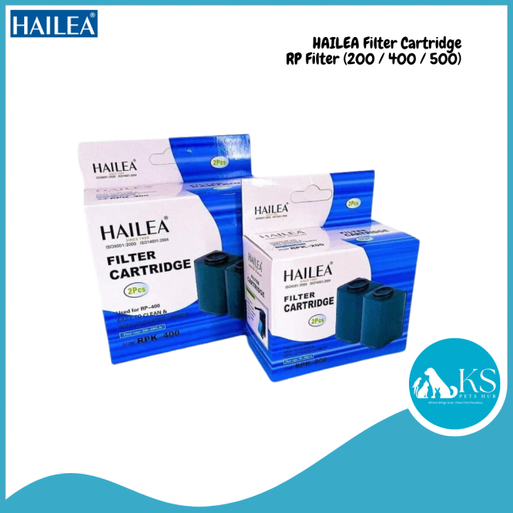 HAILEA Filter Cartridge - RP Filter (200 / 400 / 500) Fish & Aquatic ...
