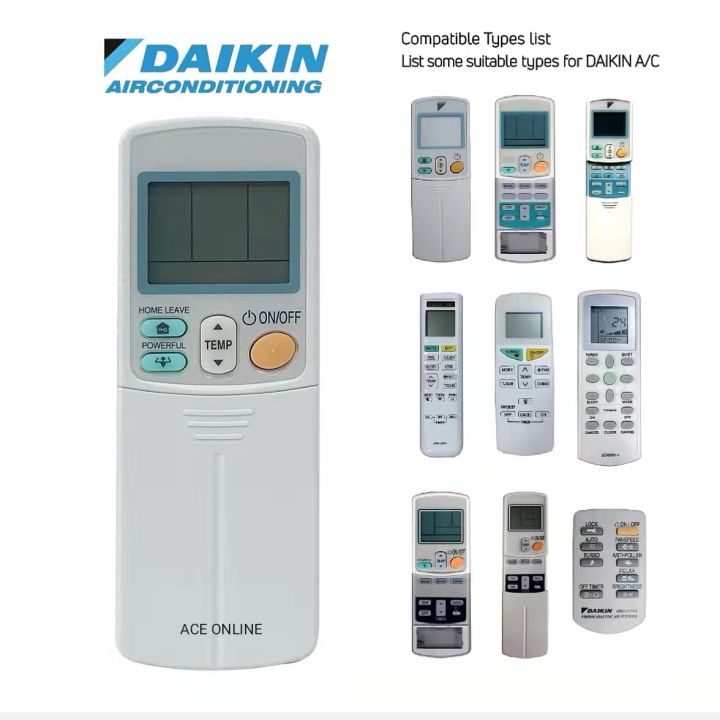 Universal OEM Replacement Remote Control For DAIKIN Aircond Air ...