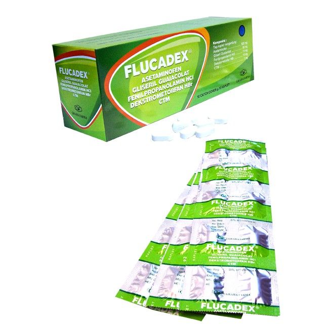 FLUCADEX OBAT BATUK PILEK STRIP 10 TABLET | Lazada Indonesia