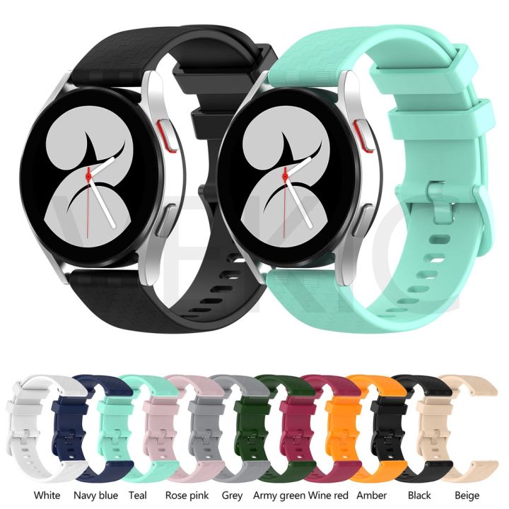 Samsung Galaxy Watch 4 carbon fiber silicone strap Xiaomi Smart Watch ...