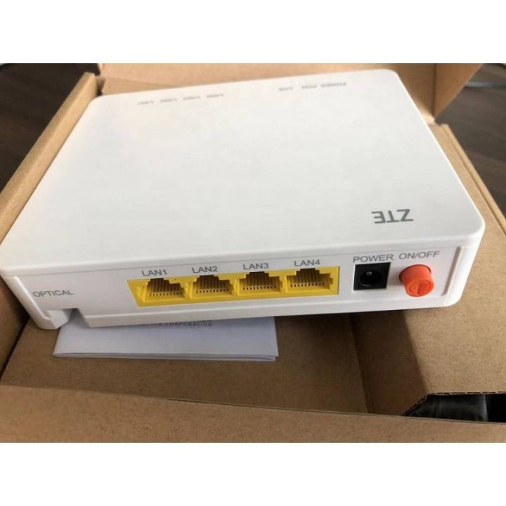 New model FTTH Gpon Onu ZTE F600 V6.0 Router 1GE+3FE Modem Fiber ...