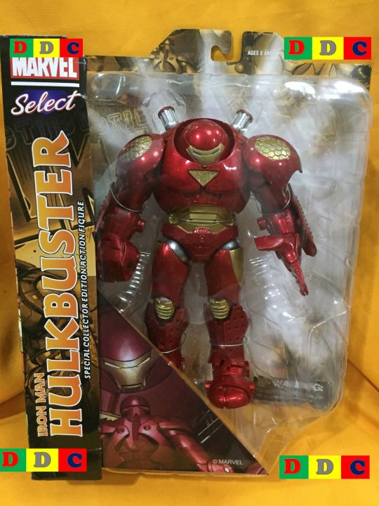 HULKBUSTER - DIAMOND SELECT MARVEL SELECT ACTION FIGURE (SEALED ...