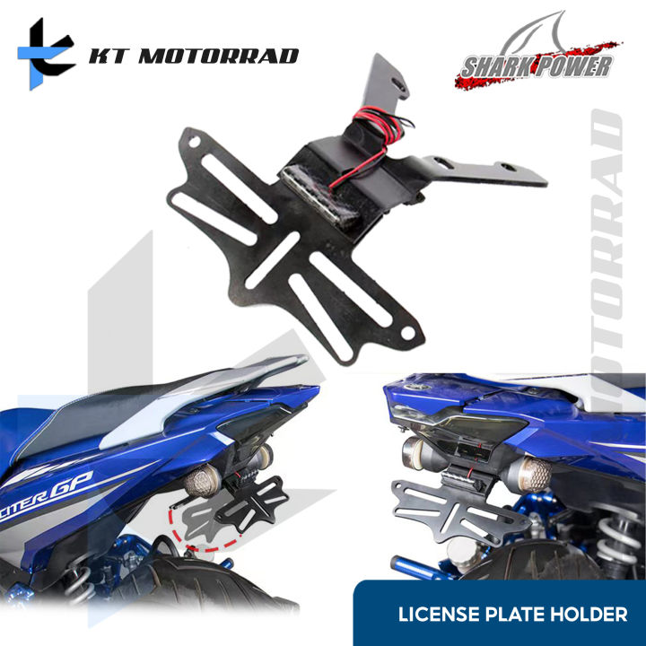 KT Magnetic License Plate Holder with Light V2 | Lazada PH