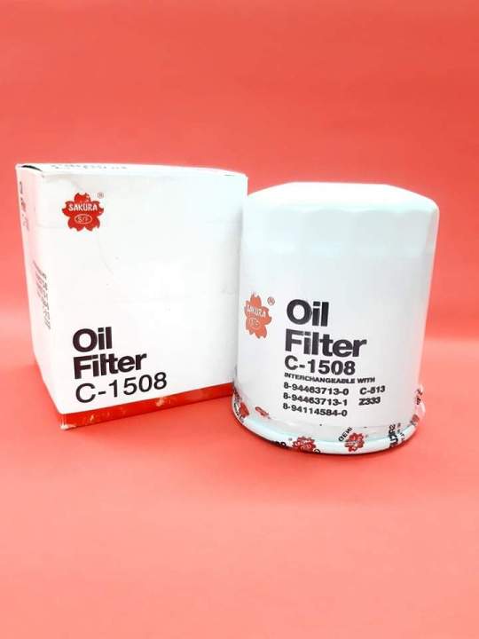 SAKURA OIL FILTER C-1508 (C-513 VIC) for ISUZU 4BC2, 4BE1, 4BD1, 4BG1 ...