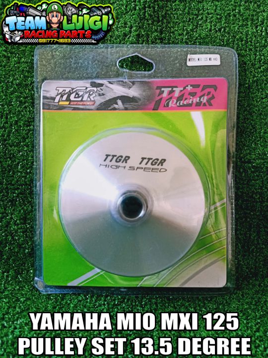 TTGR YAMAHA MIO MXI 125 PULLEY SET 13.5 DEGREE | Lazada PH