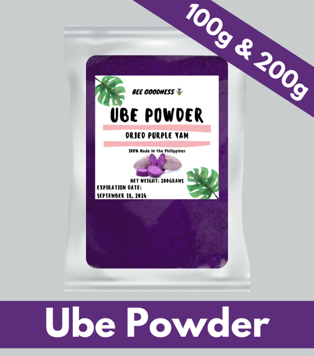 Natural Ube Powder (Purple Yam) for baking ube cheese pandesal ube bake ...