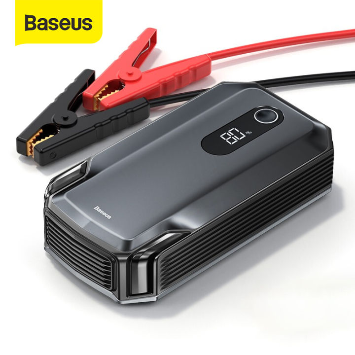 【Local Stock】Baseus Car Battery Starters 2000A Peak 20000mAh Portable ...
