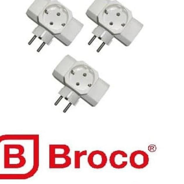 Tee Arde Broco / Steker Cabang 3 / Tee Listrik / Colokan / Steker T ...