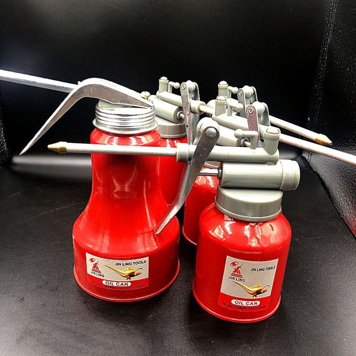 250ml OIL SPRAYER High Pressure Hand Pump Oiler Oil Pot Lubricant Spray ...