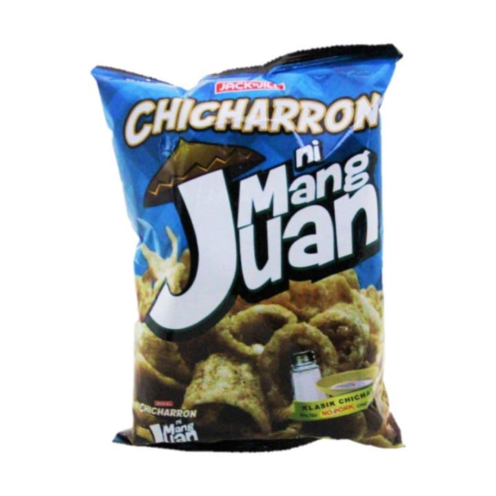 Jack 'n Jill Chicharron ni Mang Juan Klasik Salted Chicharon Snacks 90g ...