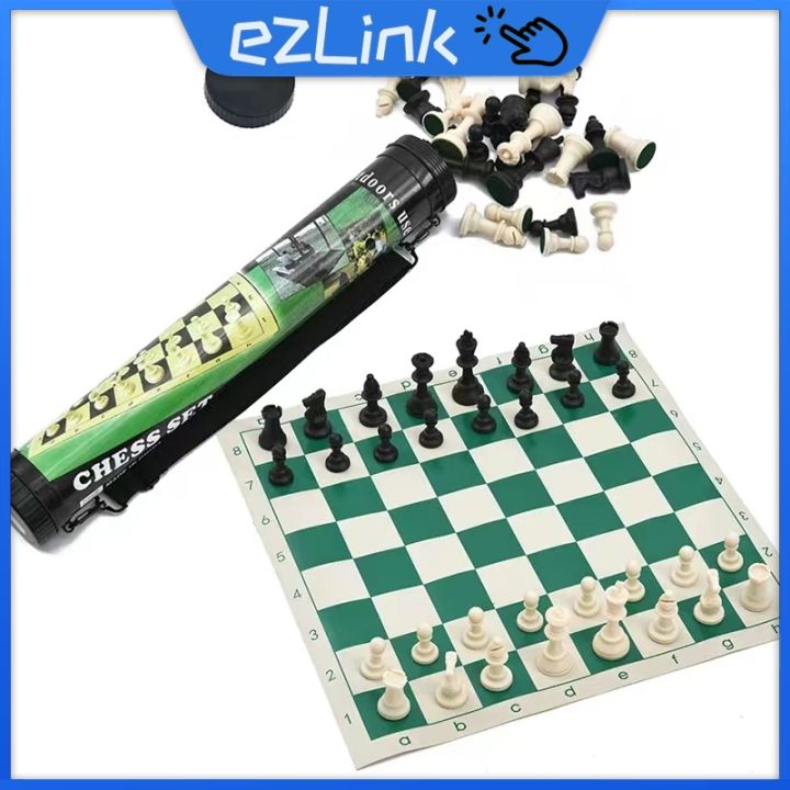 50*50cm Roll Type Chess Mat PVC Leather Chessboard Chess Board Without ...