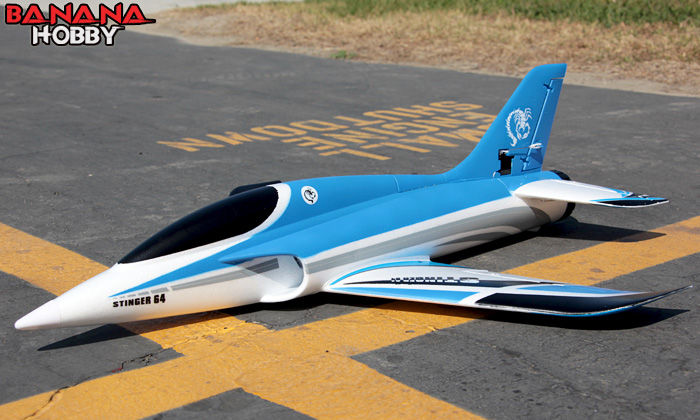 Flying wing 64MM motion duct remote control aircraft Stinger SPORT JET ...