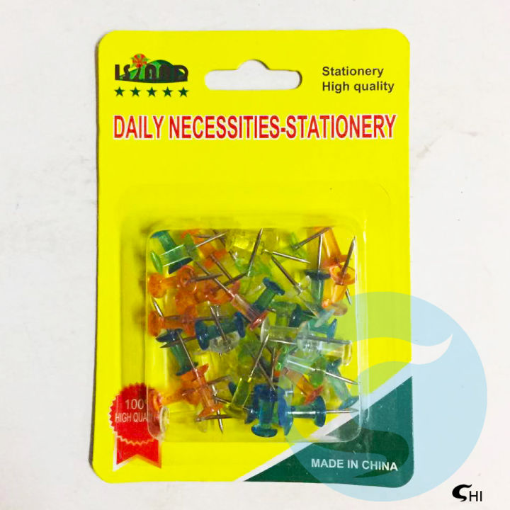 1 box Colored push pins office series | Lazada PH