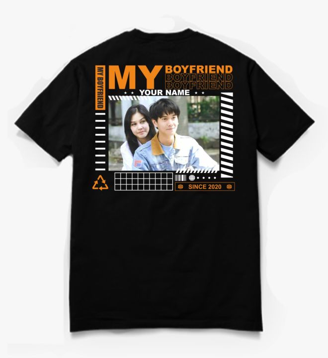 T-SHIRT Kaos Sablon Bisa Request Foto Sendiri Custom Foto-Gambar Kaos-Aesthetic Streetwear ...