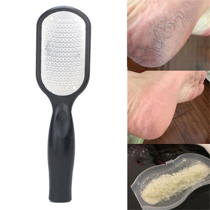 Stainless Steel Foot Scrub Manicure Nail Tools Heel File Grater For ...