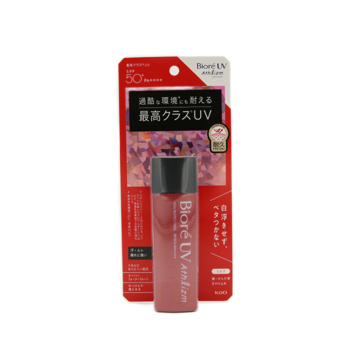 BIORE UV Athlizm Skin Protect Milk SPF50+ PA++++ 65ml | Lazada