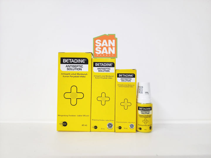 Betadine Antiseptic Solution 60 ml | Lazada Indonesia