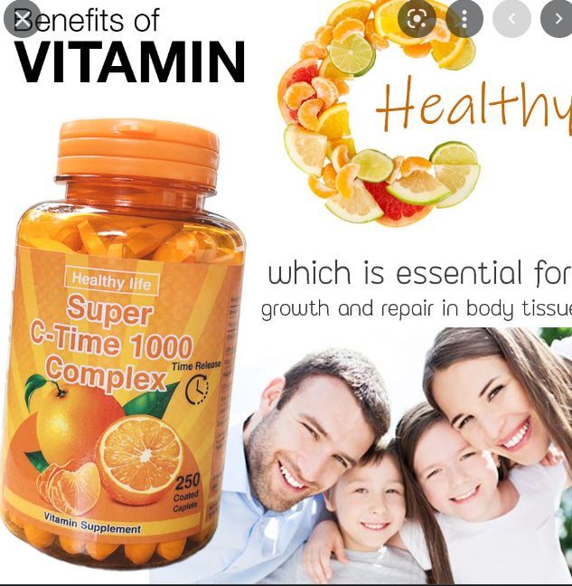 Healthy Life Vitamin Super C 1000 mg ขนาด 250 เม็ด ของแท้ Exp.09/2025 ...