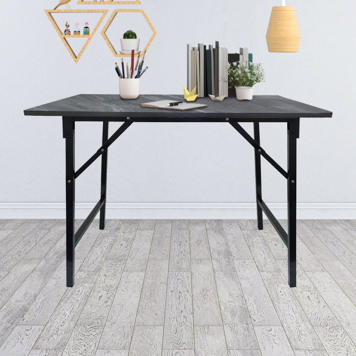 HomeBase FURDINI Bàn gấp đa năng hình chữ nhật bằng gỗ ép MDF Thái Lan 60X90CM W90XD60XH75CM hoa ...
