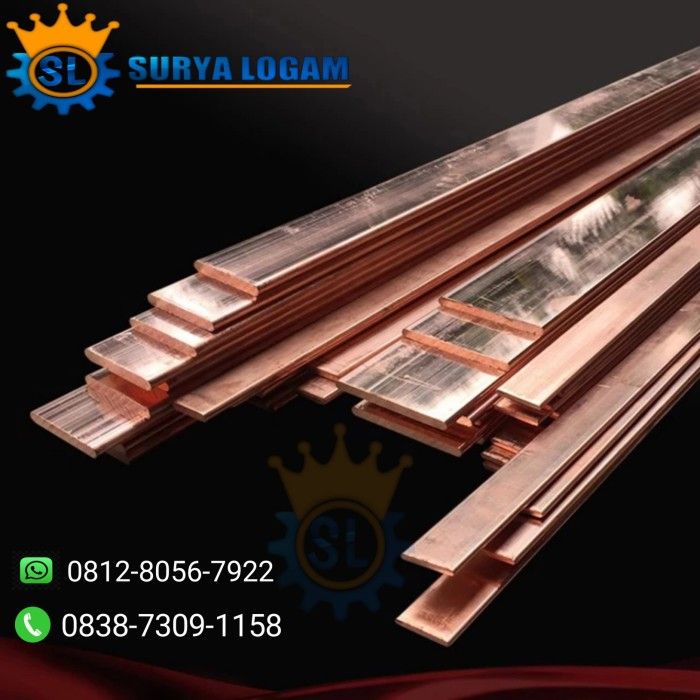 BUSBAR TEMBAGA 10MM X 30MM X 700MM - TEMBAGA MURNI | Lazada Indonesia