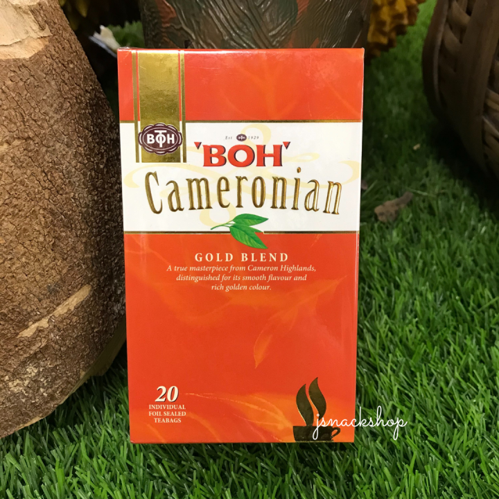 Boh Cameronian Gold Blend Tea 20 Teabags | Lazada