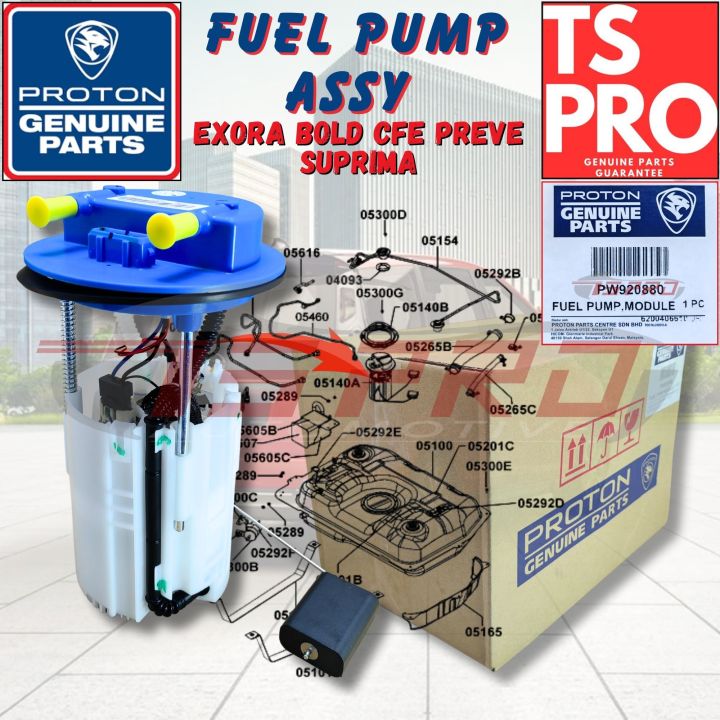 Proton Exora Bold CFE Preve Suprima Genuine Fuel Pump Assy Pam Minyak ...