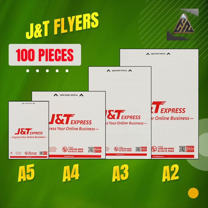 (100PIECES) J&T Courier Bag / Plastic Bag / Parcels | Lazada