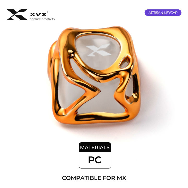 XVX Liquid Metal keycap DIY Artisan keycap cho MX Switch Bàn phím cơ ...