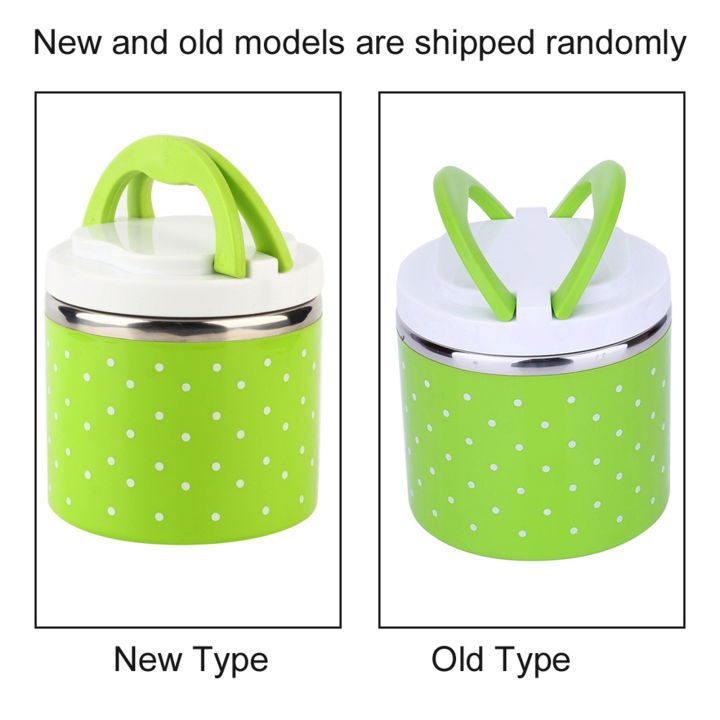 Stainless Steel Insulation Thermo Lunch Box Hot Food Container for ...