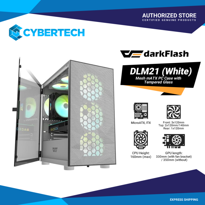 darkflash DLM21 Mesh Micro Atx Gaming Case | Lazada PH