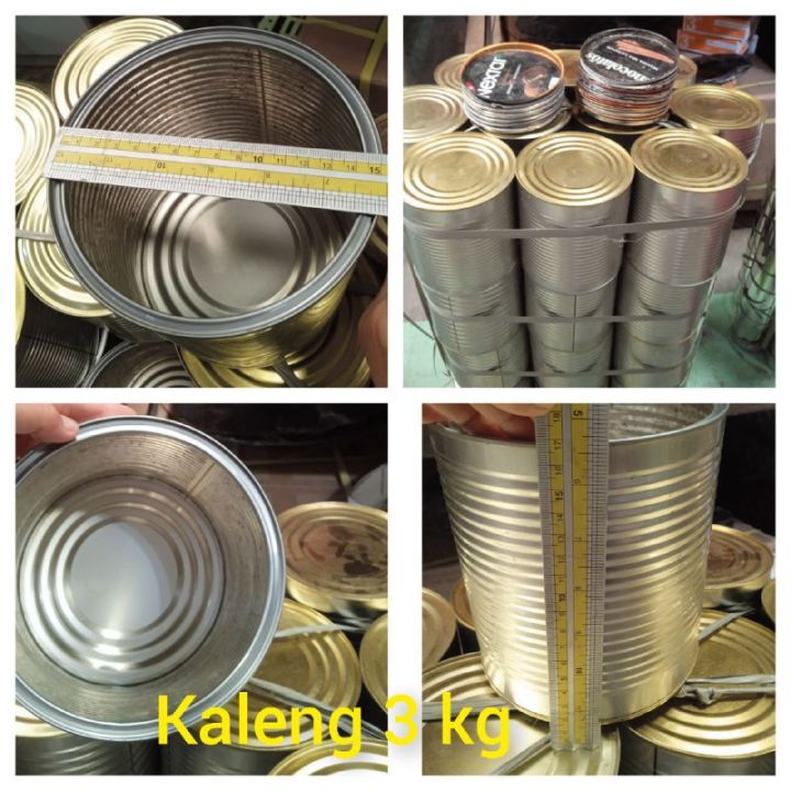 KALENG KOSONG 3KG + TUTUP KALENG CAT PER PCS | Lazada Indonesia
