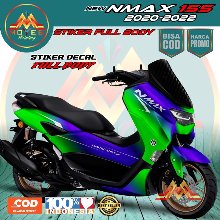 ⭐⭐⭐⭐⭐NEW NMAX 155 ( BISA COD / BAYAR DI TEMPAT ) decal nmax 155 stiker ...