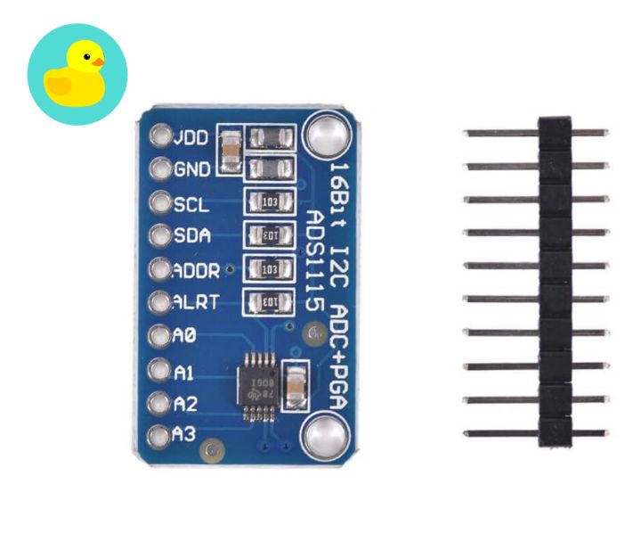 ADS1115 4 Channels 16 Bit ADC Analog To Digital Converter Module | Lazada