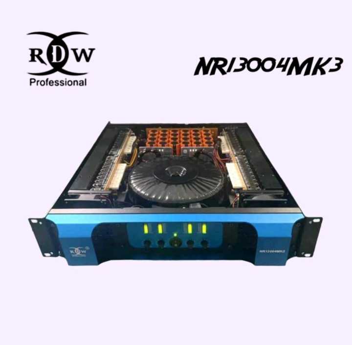 Power Amplifier RDW NR 13004 MK3 / NR 13004MK3 / NR13004MK3 Class H 4 ...