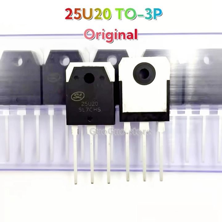 5pcs Original 25U20 TO-3P SFR25U20PNA SFR25U20PN TO3P 25A/200V Inverter ...