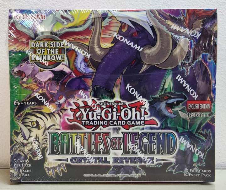 Yu-Gi-Oh! TCG Battles of Legend: Crystal Revenge Booster Box 24s | Lazada PH