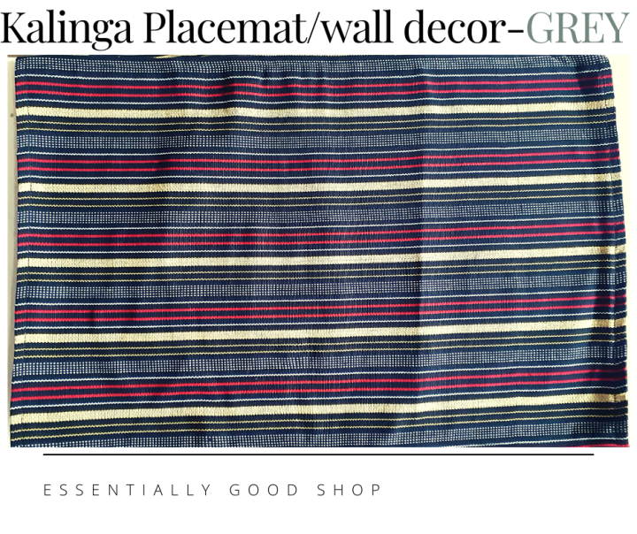 Ethnic Placemat/Handwoven Kalinga Fabric Placemat Washable/Wall Decor ...