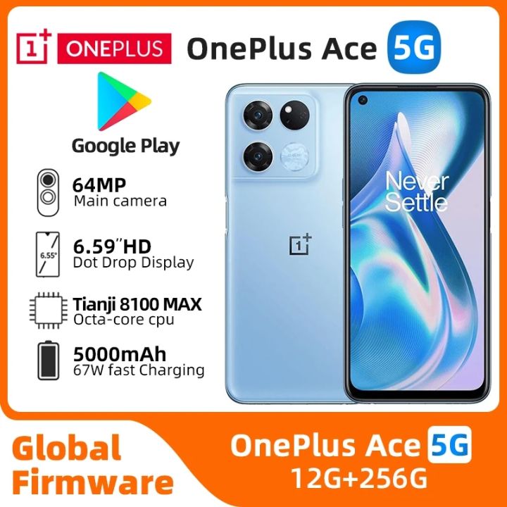 OnePlus Ace 5G 10R Global Rom MTK Dimensity 8100 MAX 12GB 256GB 512GB ...