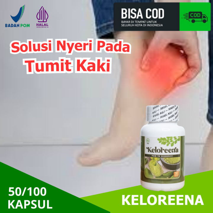 Obat Nyeri Tumit Kaki Akibat Plantar Fasciitis, Tendonitis,, Cedera ...
